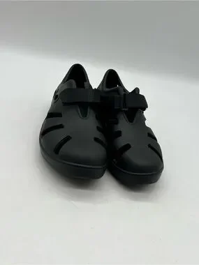 OOFOS | Shoes | Oofos Oocandoo Mens Size 1 Black Rubber Recovery ...